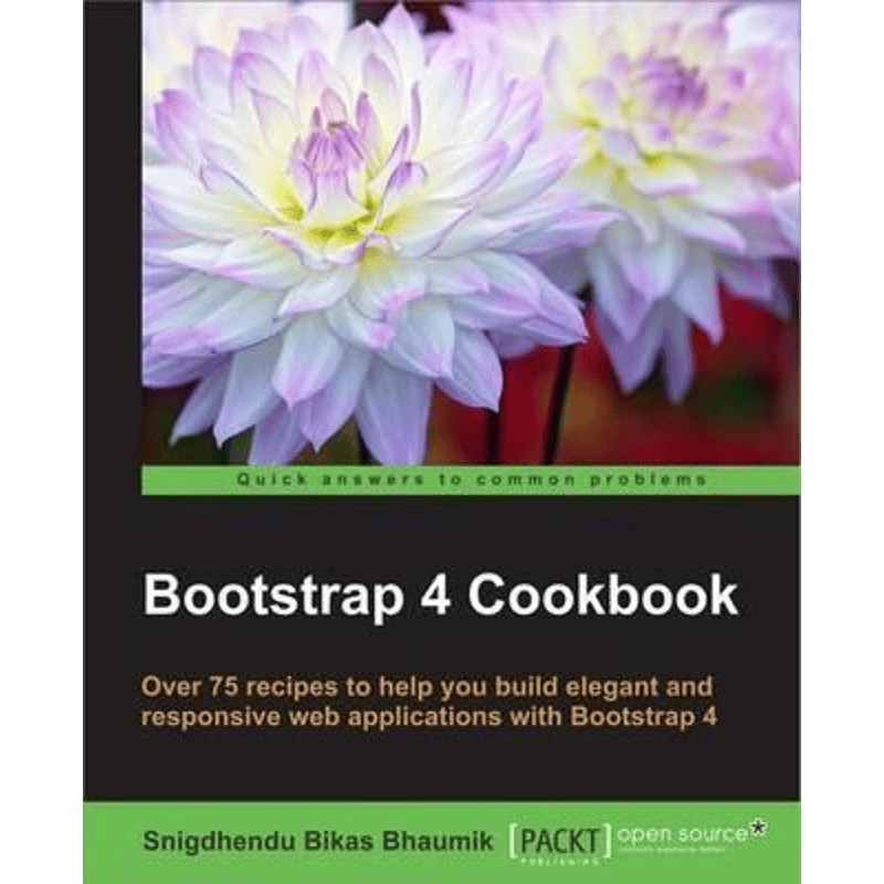 按需印刷不退不换Bootstrap 4 Cookbook[9781785889295]