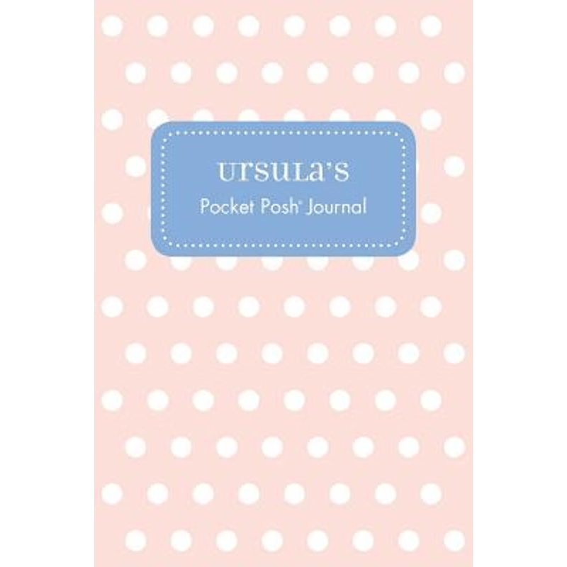 按需印刷不退不换Ursula's Pocket Posh Journal, Polka Dot[9781524829711]