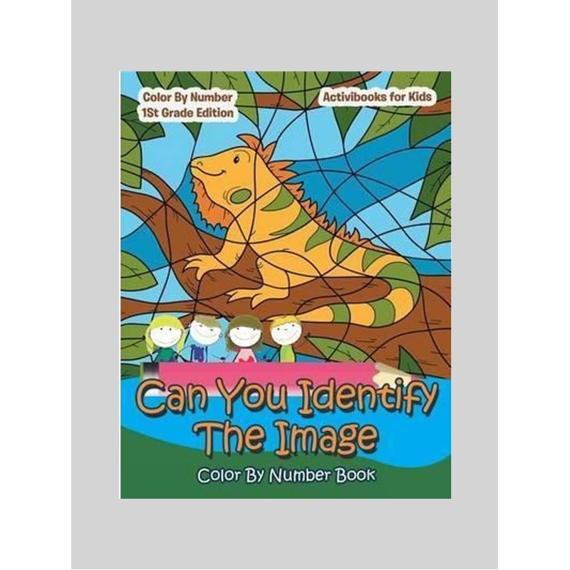 按需印刷不退不换Can You Identify The Image Color By Number Book[9781683211433]