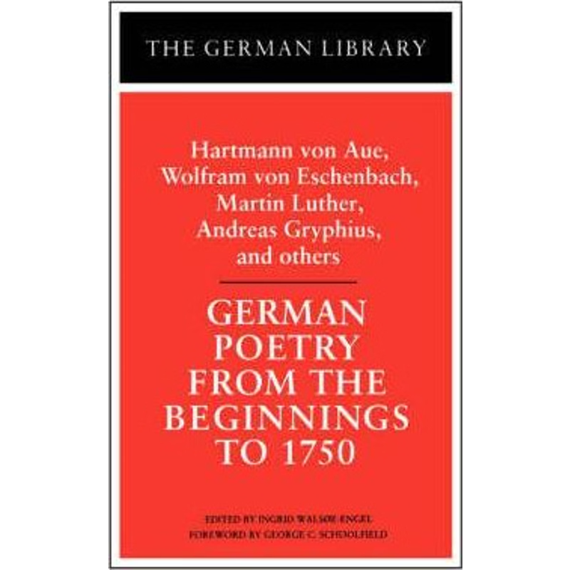 按需印刷German Poetry from the Beginnings to 1750[9780826403384]