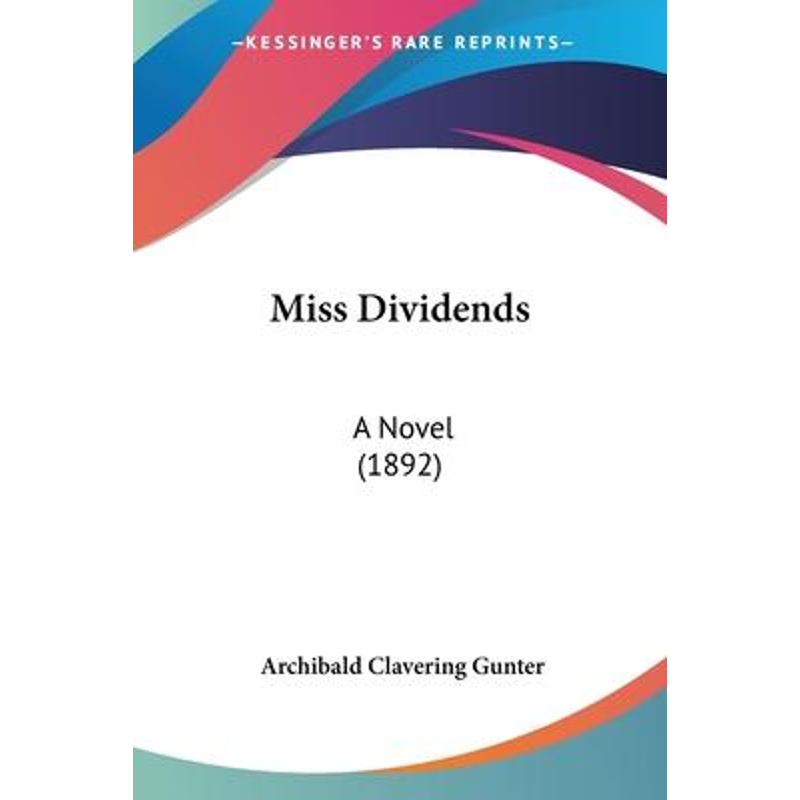 按需印刷不退不换Miss Dividends[9781120646958]