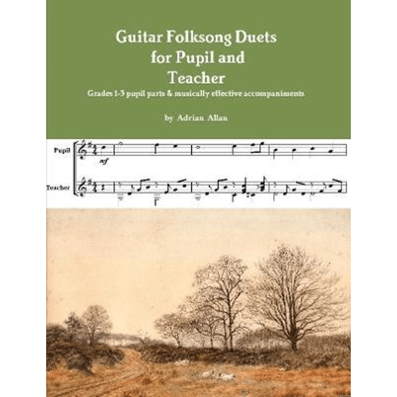 按需印刷不退不换Guitar Folksong Duets for Pupil and Teacher[9780244979577]