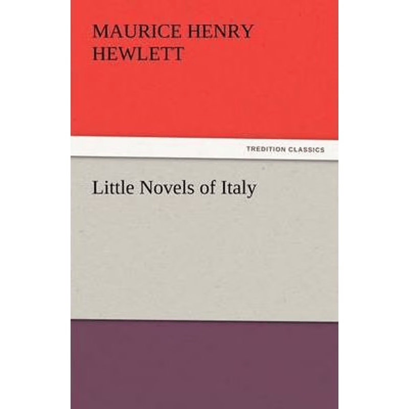 按需印刷不退不换Little Novels of Italy[9783847232803]
