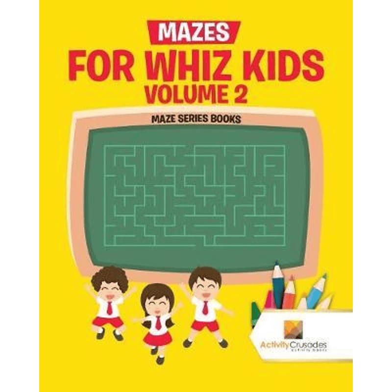 按需印刷不退不换Mazes for Whiz Kids Volume 2:Maze Series Books[9780228218234]