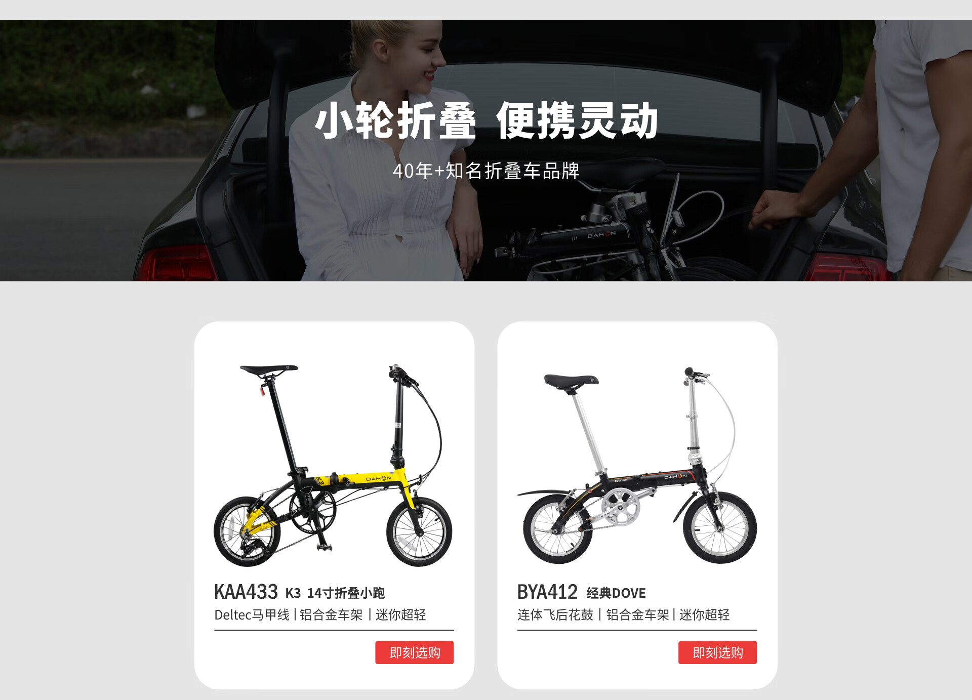 DAHON大行旗舰店 - 京东