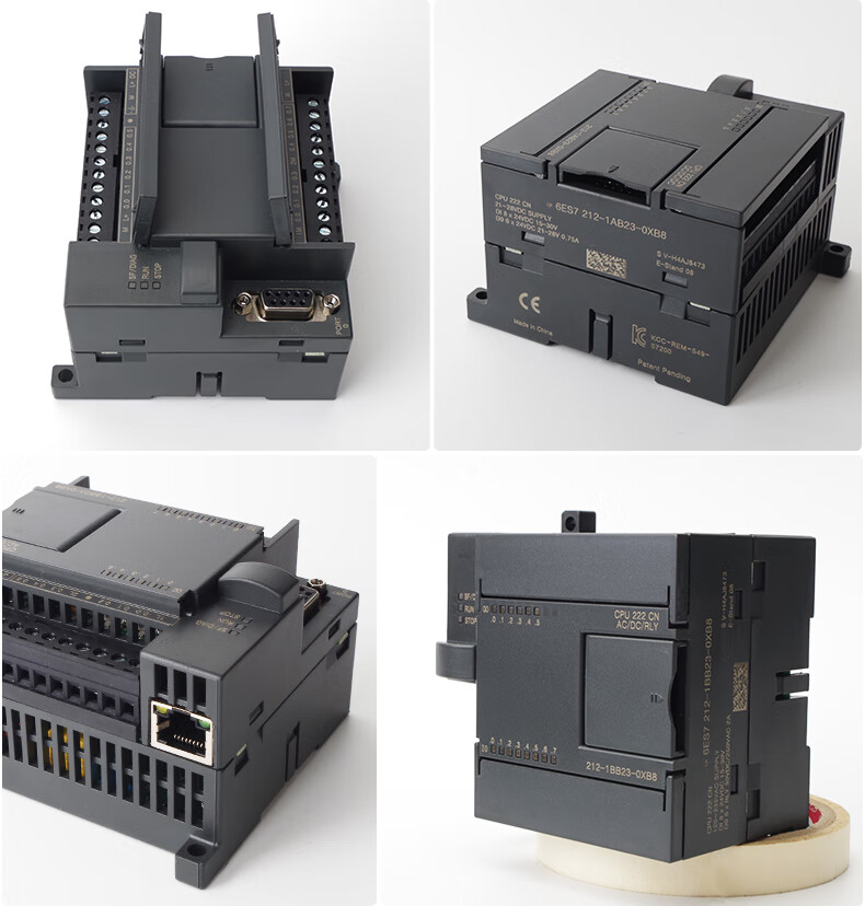 工贝CPU222 CN 兼容s7-200plc控制器 数字量8入6出 带以太网通讯国产工控板 【带网口】晶体管输出 工贝LOGO【图片 价格 ...