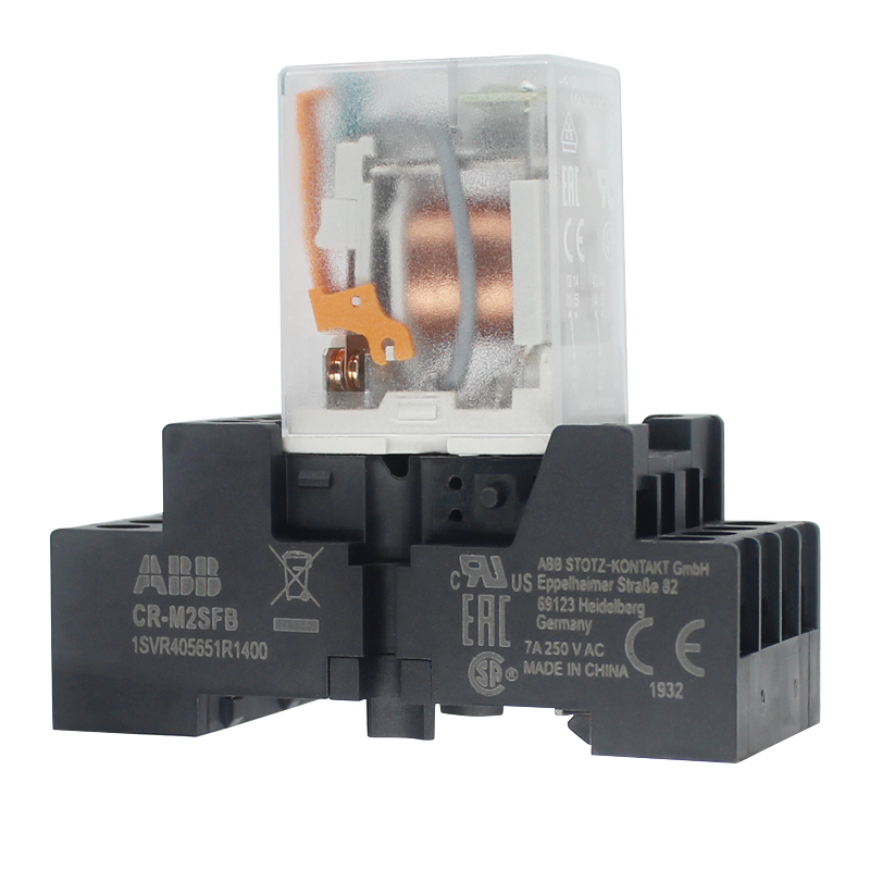 原装ABB小型中间继电器CR-M024DC2L线圈DC直流24V MY2 HH52P 8脚 CR-M024DC2L DC24V+含底座【图片 价格 品牌 报价】-京东