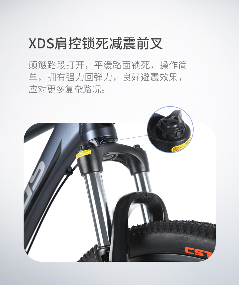 喜德盛（xds）山地自行车英雄300青春版运动健身27速可锁死前叉铝合金机械碟刹 青春版灰绿色16寸【图片 价格 品牌 报价】-京东