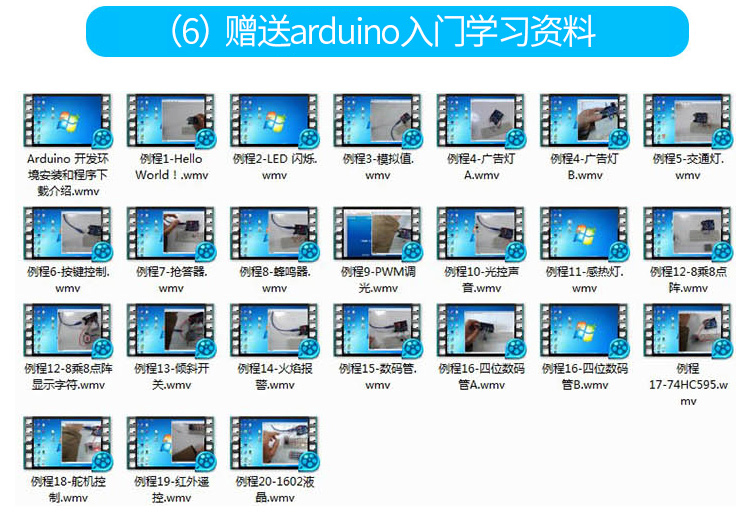MAKEROBOT arduino套件入门学习套件开发板IOT物联网scratch开发套件 C套餐：arduino 物联网远程控制套餐 含 ...