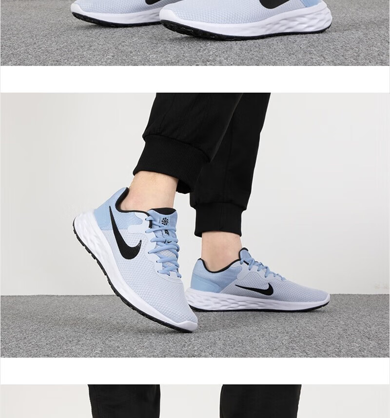 NIKE耐克男鞋跑步鞋 2023春季新款网面透气耐磨缓震跑鞋休闲运动鞋 DC3728-100/革命6/白银 42.5【图片 价格 品牌 报价】-京东