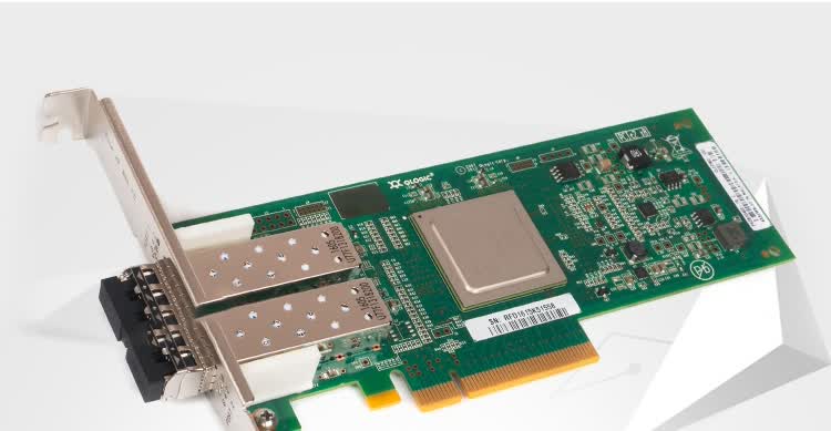 戴尔（DELL）服务器 HBA卡8G/16G单/双端口PCI-E光纤通道卡 含多模模块 Emulex LPE 31000单端口16GB【图片 ...