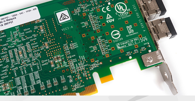 戴尔（DELL）服务器 HBA卡8G/16G单/双端口PCI-E光纤通道卡 含多模模块 Qlogic 2662双端口16GB HBA卡【图片 ...