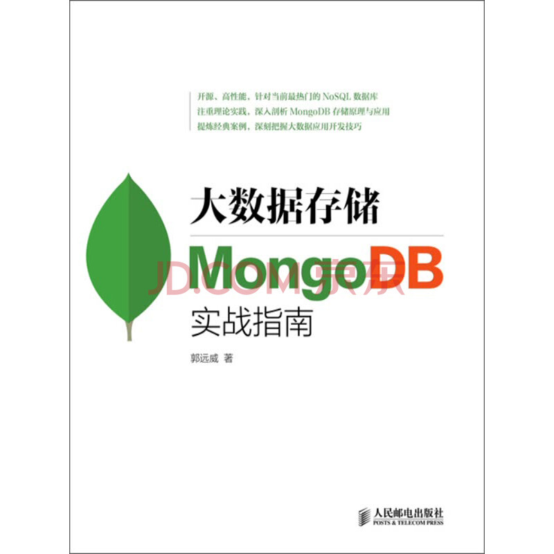 《大数据存储：mongodb实战指南》郭远威电子书下载、在线阅读、内容简介、评论 京东电子书频道 