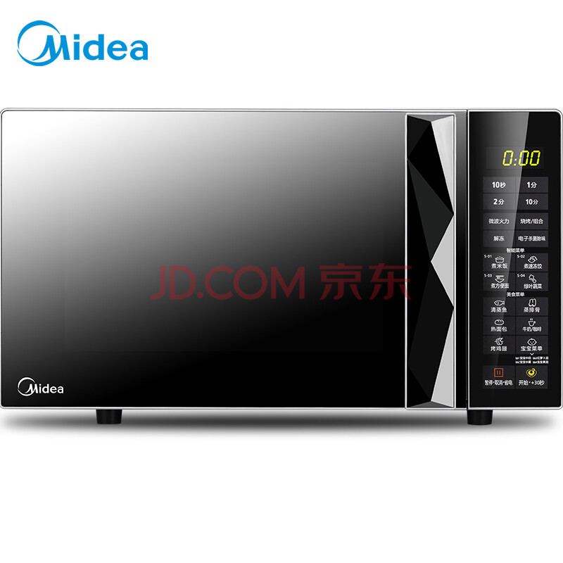 【美的M3-L233B】美的（Midea）M3-L233B银色 多功能家用微波炉 光波烧烤电烤箱一体机 智能湿度感应 大平板均匀加热 20升【行情 报价 价格 评测】-京东