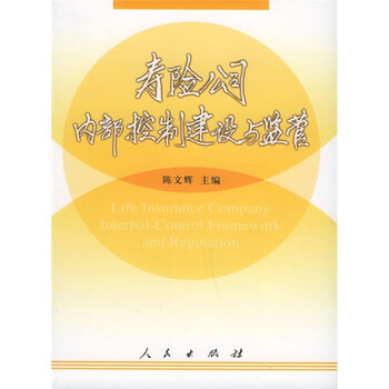 寿险公司内部控制建设与监管9787010052915