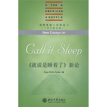 剑桥美国小说新论4：《就说是睡着了》新论（英文影印版）