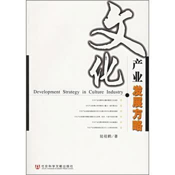文化参业发展方略9787802300972社会科学文献