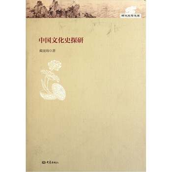 郑大史学文库：中国文化史探研
