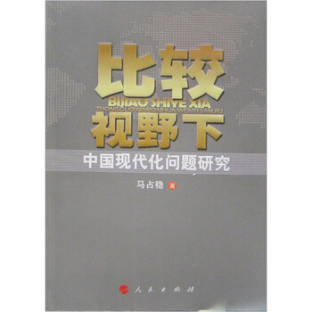 比较视野下中国现代化问题研究