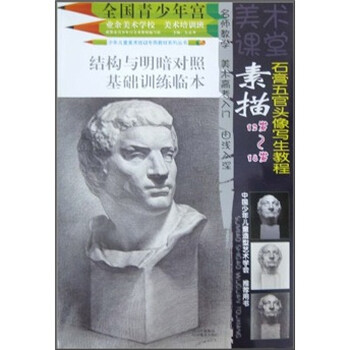 少年儿童美术培训专用教材系列丛书：素描石膏五官头像写生教程（12岁-18岁）