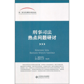 刑事司法热点问题研讨9787303131136北京师大