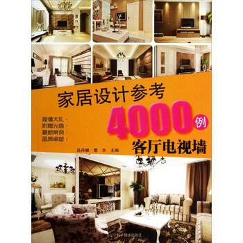 家居设计参考4000例：客厅电视墙（附光盘）