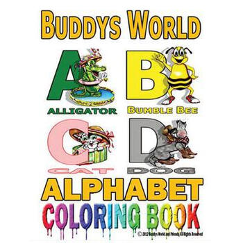 Buddys Alphabet Coloring Book