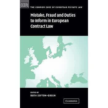 Mistake, Fraud and Duties to Inform in Europ...