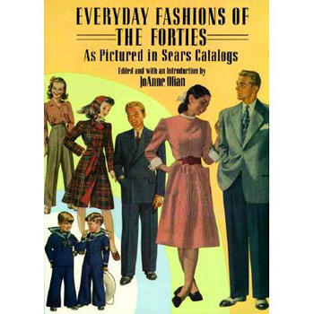 Everyday Fashions of the Forties as Pictured...