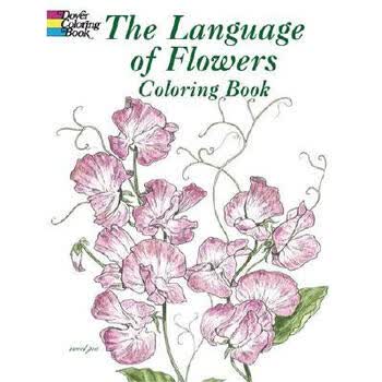 The Language of Flowers Coloring Book
