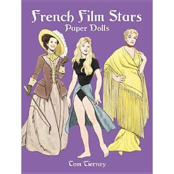 French Film Stars Paper Dolls