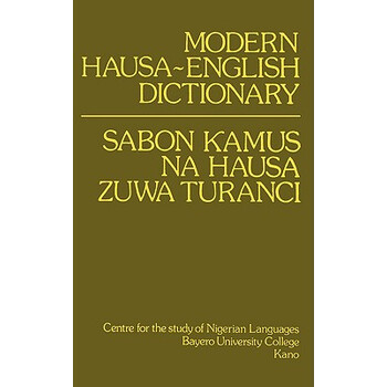 【】Modern Hausa-English Dictionary