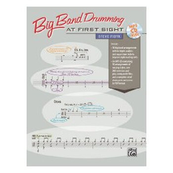 【】Big Band Drumming at First Sight: Book &