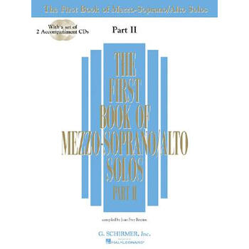 【】The First Book of Mezzo-Soprano/Alt