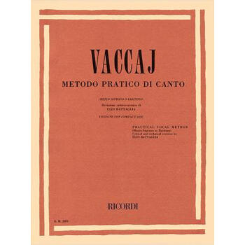 【】Metodo Practico: Mezzo-Soprano/Baritone