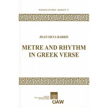 【】Metre and Rhythm in Greek Verse