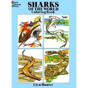 Sharks of the World Coloring Book