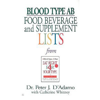 【】Blood Type AB Food, Beverage and