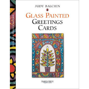 【】Glass Painted Greetings Cards
