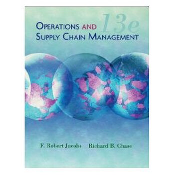 【】Operations and Supply Chai