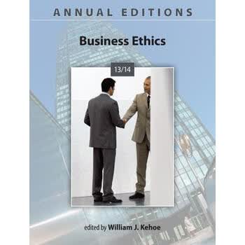 【】Annual Editions: Business Ethics