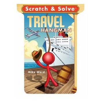 【】Scratch & Solve Travel Hangman