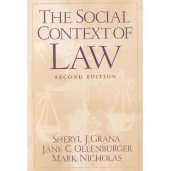 The Social Context of Law