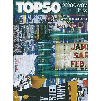 【】Top 50 Broadway Hits: Easy Piano