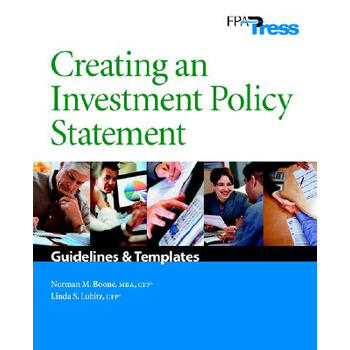 【】Creating an Investment Policy