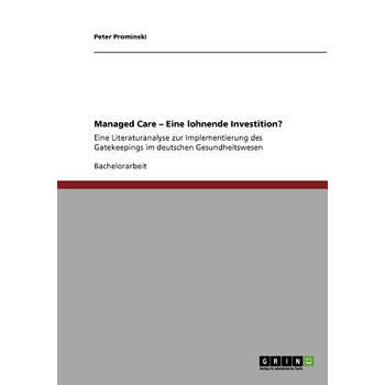 【】Managed Care 