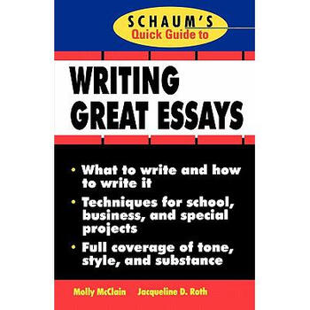 Schaum's Quick Guide to Writing Great Essays
