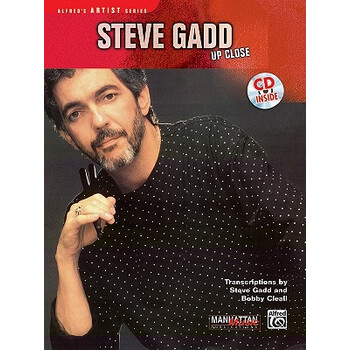 【】Steve Gadd -- Up Close: Book & CD [With
