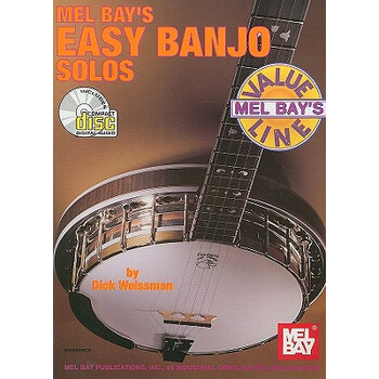 【】Mel Bay's Easy Banjo Solos [With CD