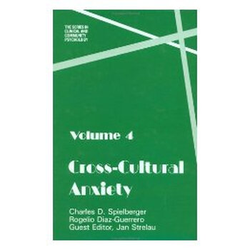 【】Cross-Cultural Anxiety: Volume 4
